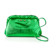 Carter in Metallic Kelly Green – BENE Handbags